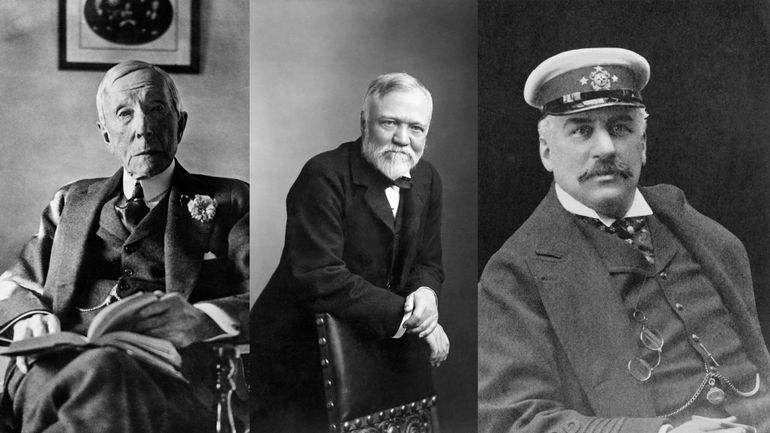 Comment Rockefeller, Carnegie et J.P. Morgan ont-ils accentué l ...