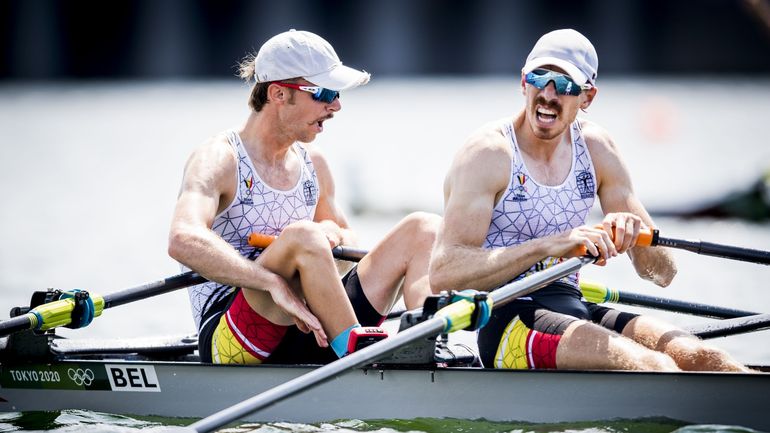 JO Tokyo 2020 : Tim Brys et Niels Van Zandweghe 5e de la finale du deux ...
