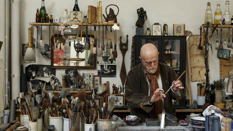 La Villa Empain accueille l’exposition 'Alechinsky, pinceau voyageur ...