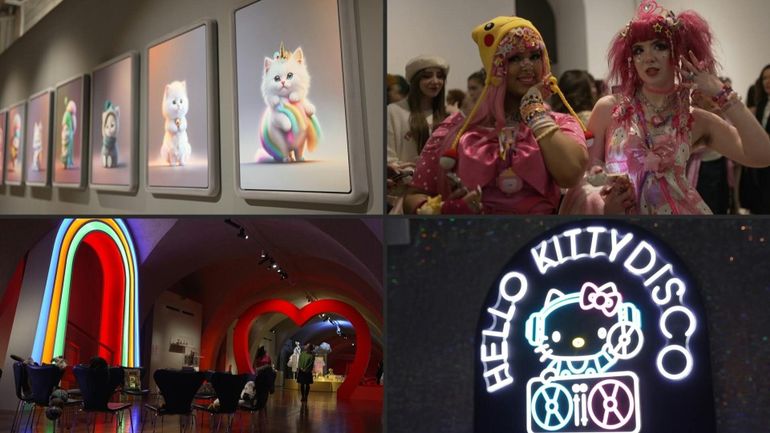 Hello Kitty, produits dérivés et émoji, une exposition à Londres ...