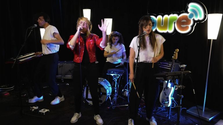 Bonus vidéo: la session live d'Hyphen Hyphen en intégralité - rtbf.be