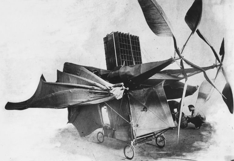 Dans le rétro : il y a 130 ans, Clément Ader ne touchait plus terre ...
