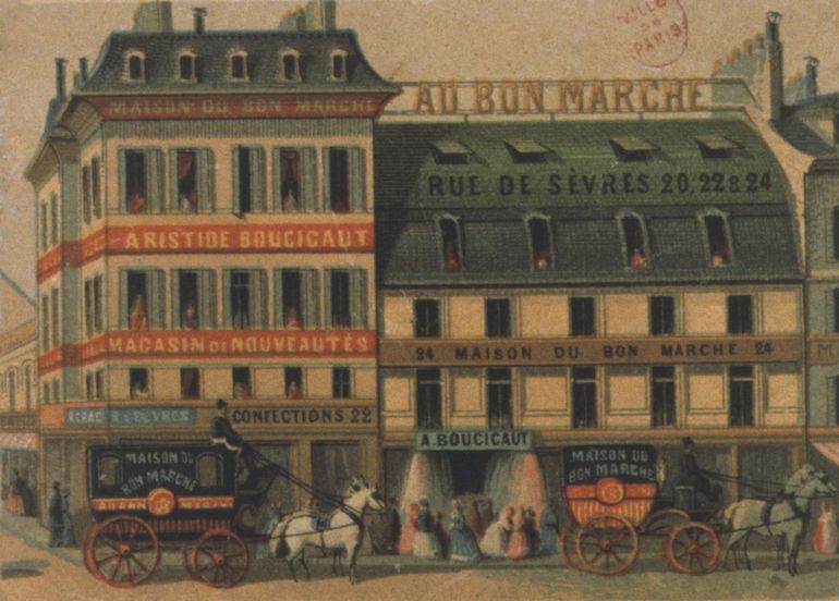 Du Bon Marché à l’hypermarché : l’évolution parfois contrastée des ...