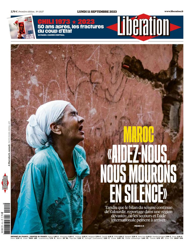 La revue de la presse : le cri de désespoir du Maroc - RTBF Actus