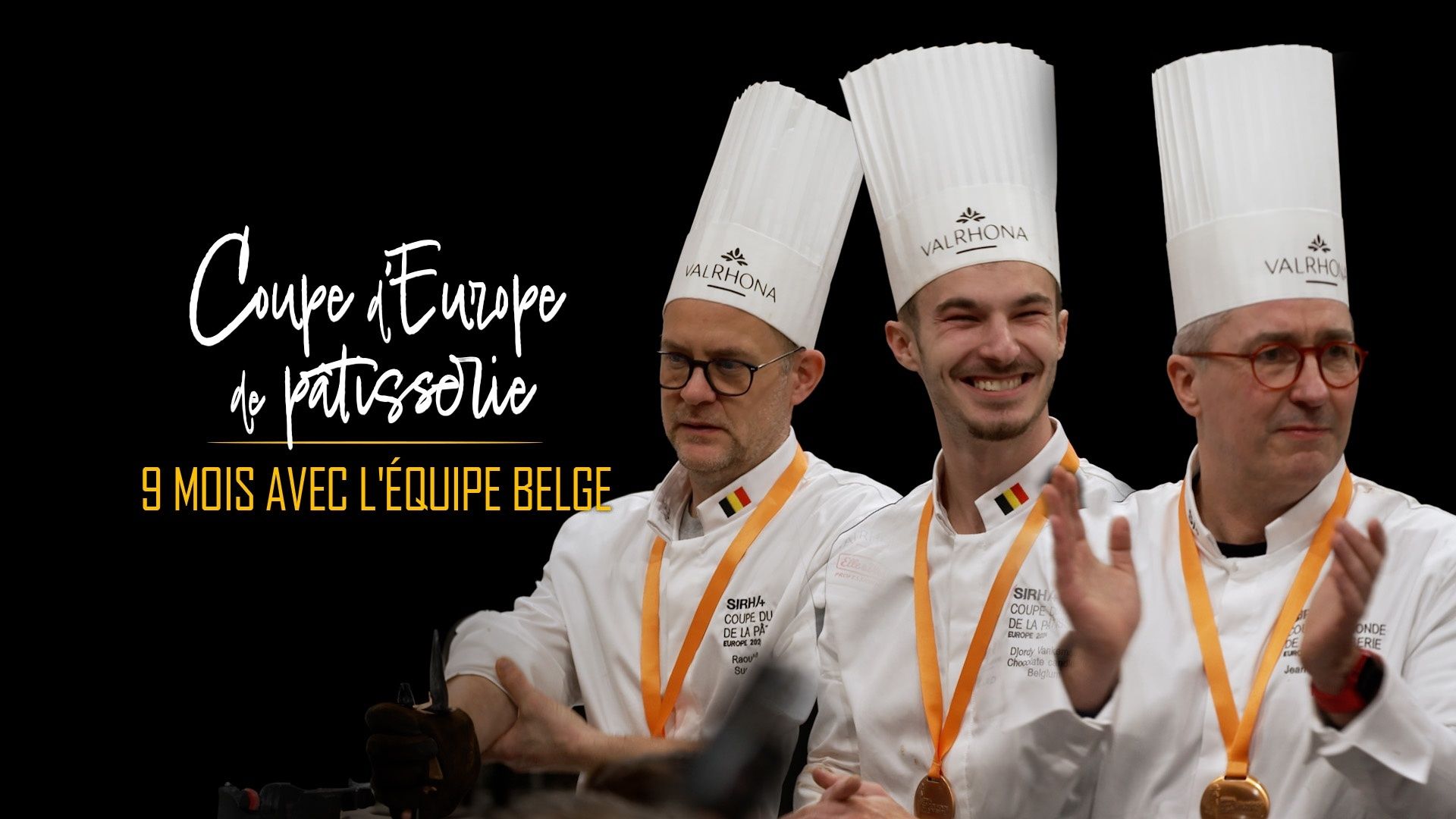 Coupe d'Europe de pâtisserie : 9 mois avec l'équipe belge - Auvio
